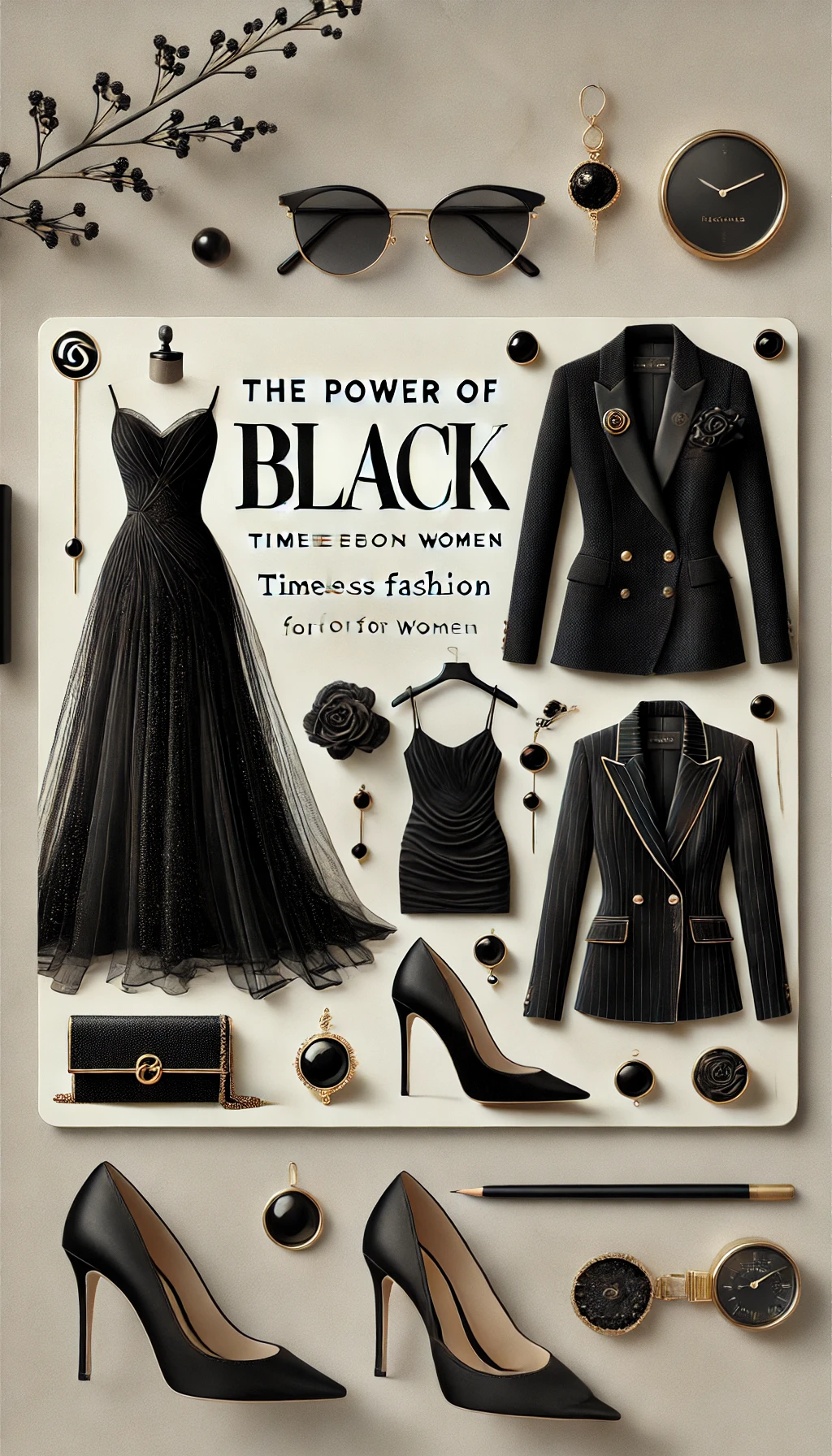The Power of Black: Timeless Fashion for Women - eleganzify